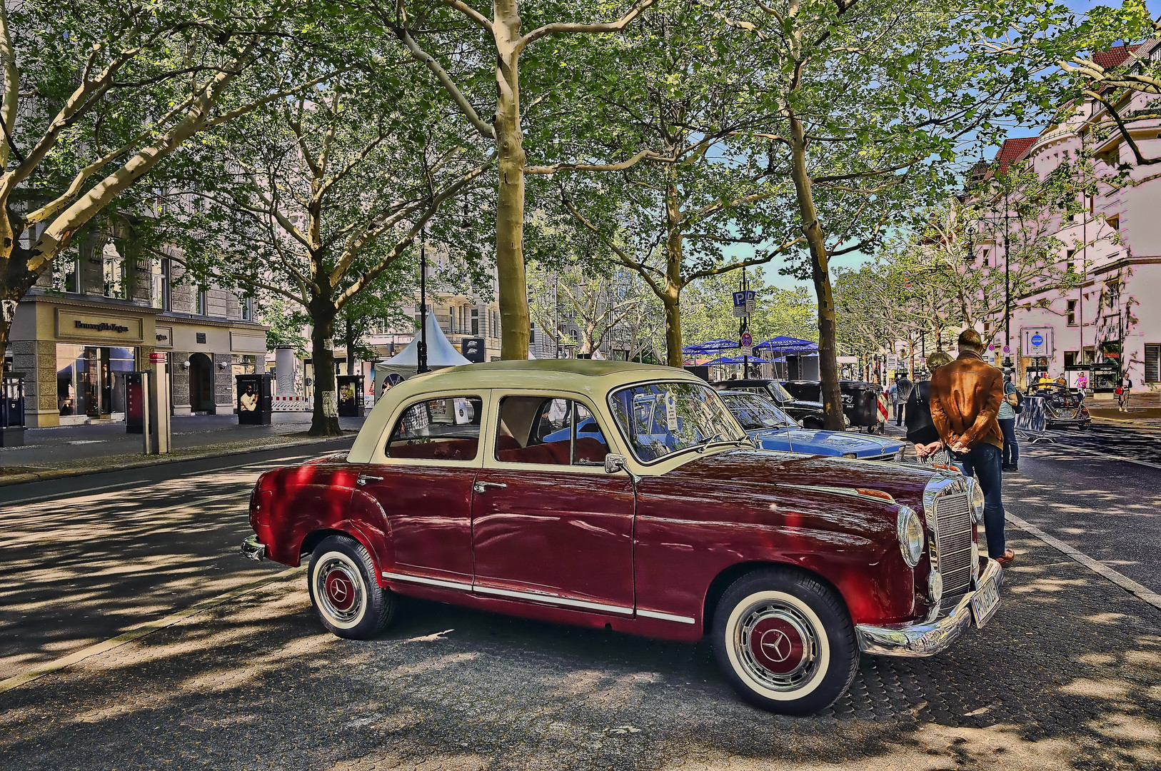 Mercedes-Benz 219 W105 1956, Oldtimer- Foto & Bild | spezial ...
