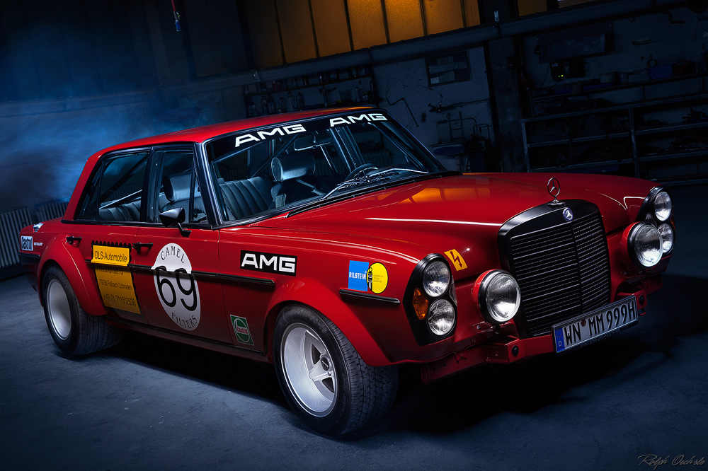 Mercedes-Benz 300 SEL 6.3 AMG “Rote Sau” - lightpainting Foto & Bild | autos & zweiräder ...