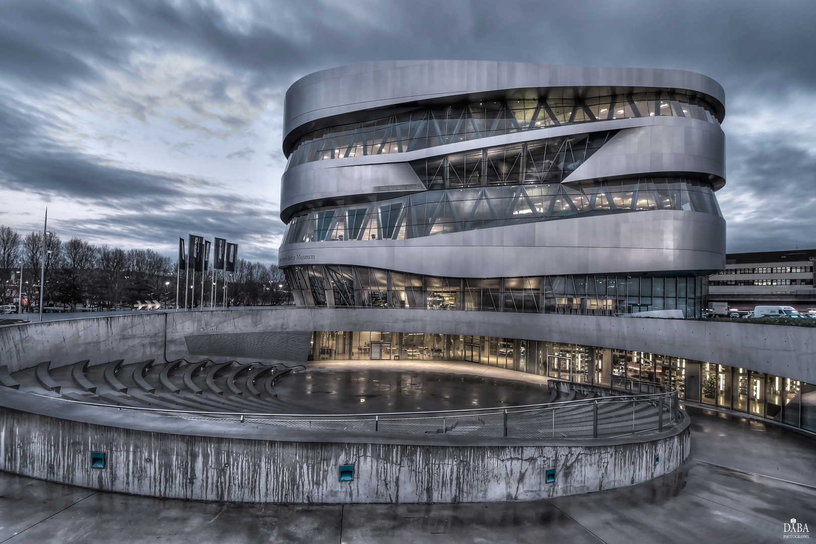 Mercedes-Benz Museum Foto & Bild | architektur, hdr, stuttgart Bilder ...