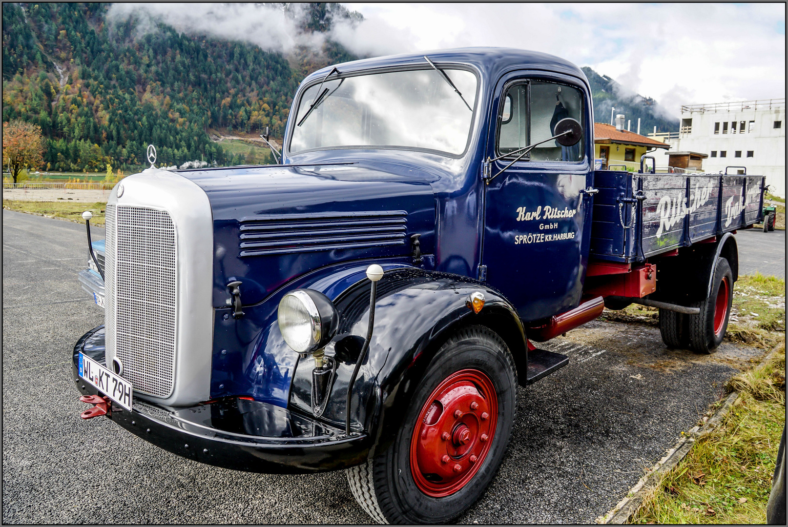 Mercedes Pritsche L 311 Foto & Bild | oldtimer, lkw, motive Bilder auf ...