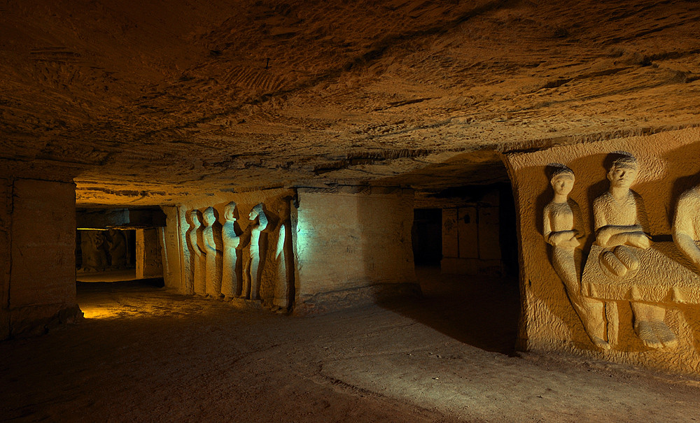 Mergelgruben - in Mergel gehauen Foto & Bild | industrie und technik ...