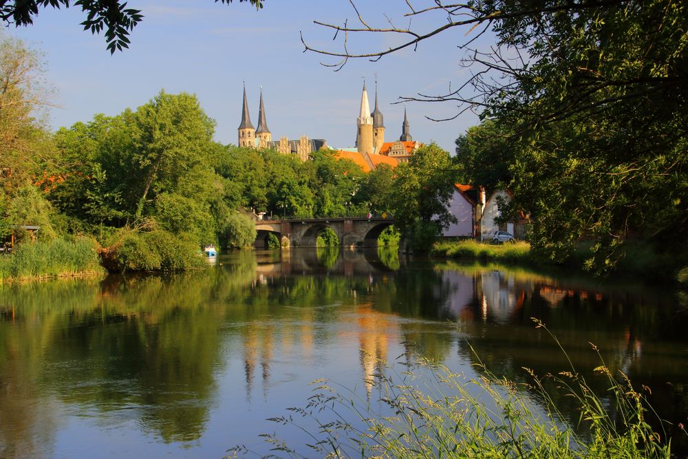 Merseburg an der saale Foto & Bild | natur, fluss Bilder auf fotocommunity