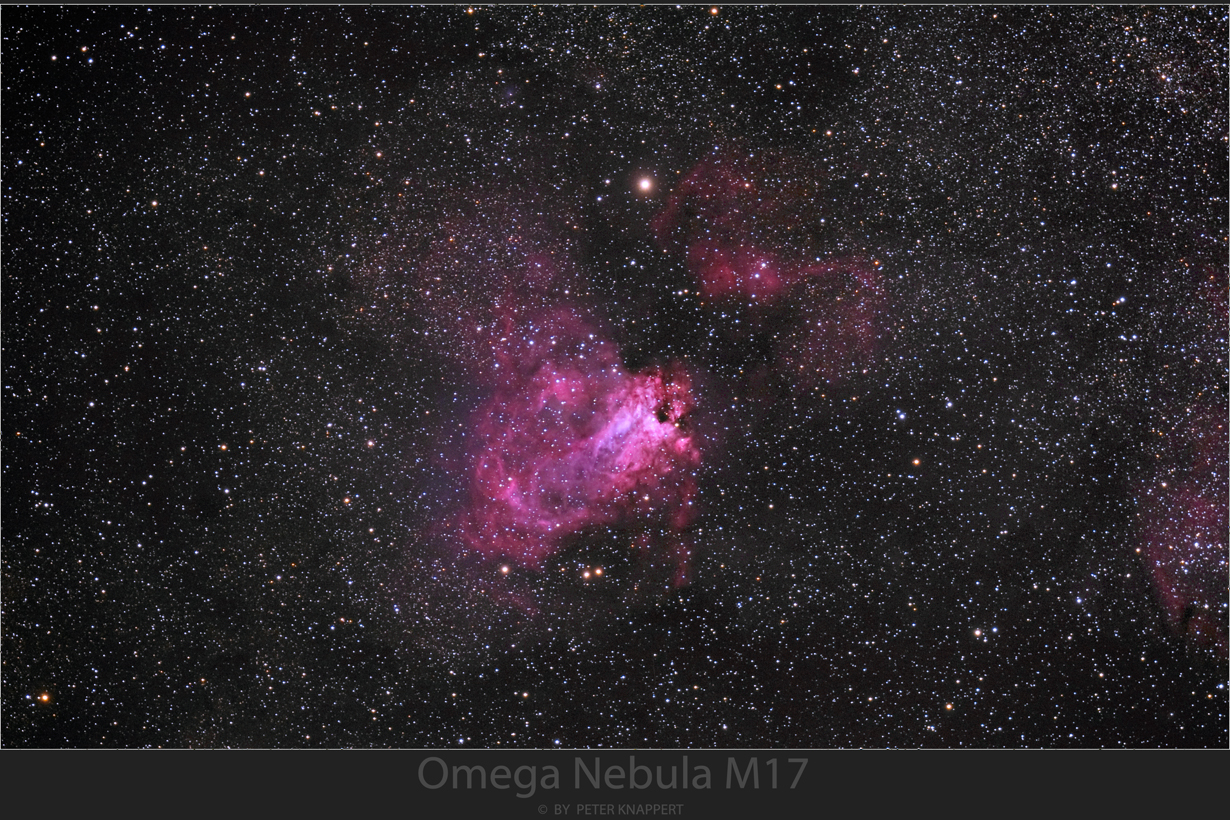 Messier 17 Foto & Bild | astrofotografie, himmel & universum, astroaufnahmen Bilder auf ...