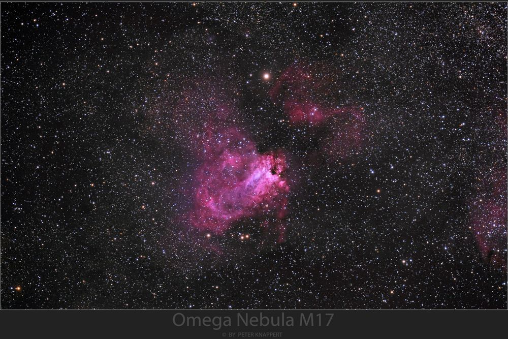 Messier 17 Foto & Bild | astrofotografie, himmel & universum ...