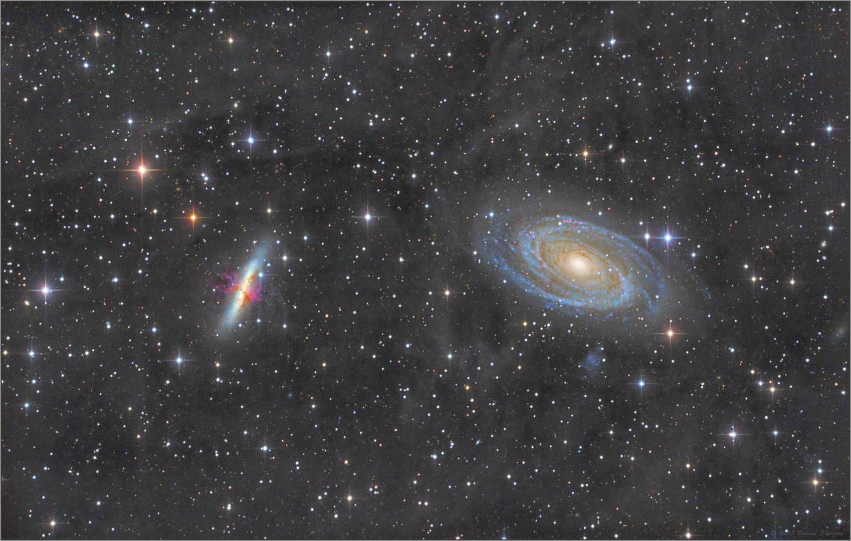 Messier 81 82 Foto Bild Astrofotografie Himmel Universum messier-81-82-foto-bild-astrofotografie-himmel-universum