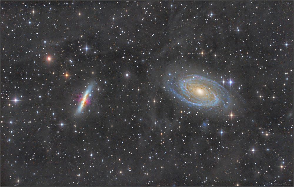 Messier 81 & 82 Foto & Bild | astrofotografie, himmel & universum, natur Bilder auf fotocommunity