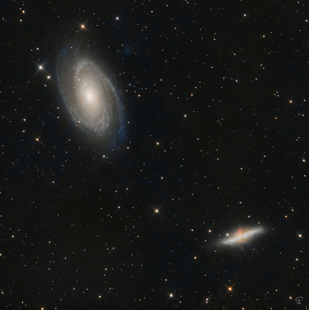 Messier 81 und 82 Foto & Bild | himmel, natur, sky Bilder auf fotocommunity