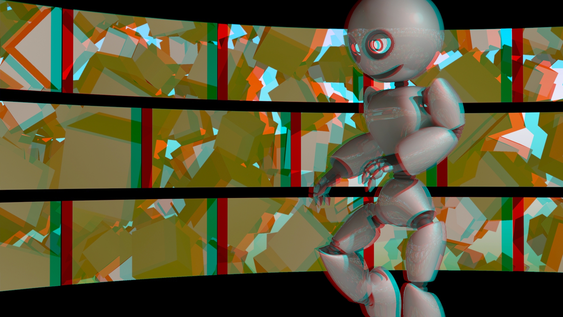 Michael Jackson`s Moonwalk 3D Animated in SBS Stereo Foto & Bild ...