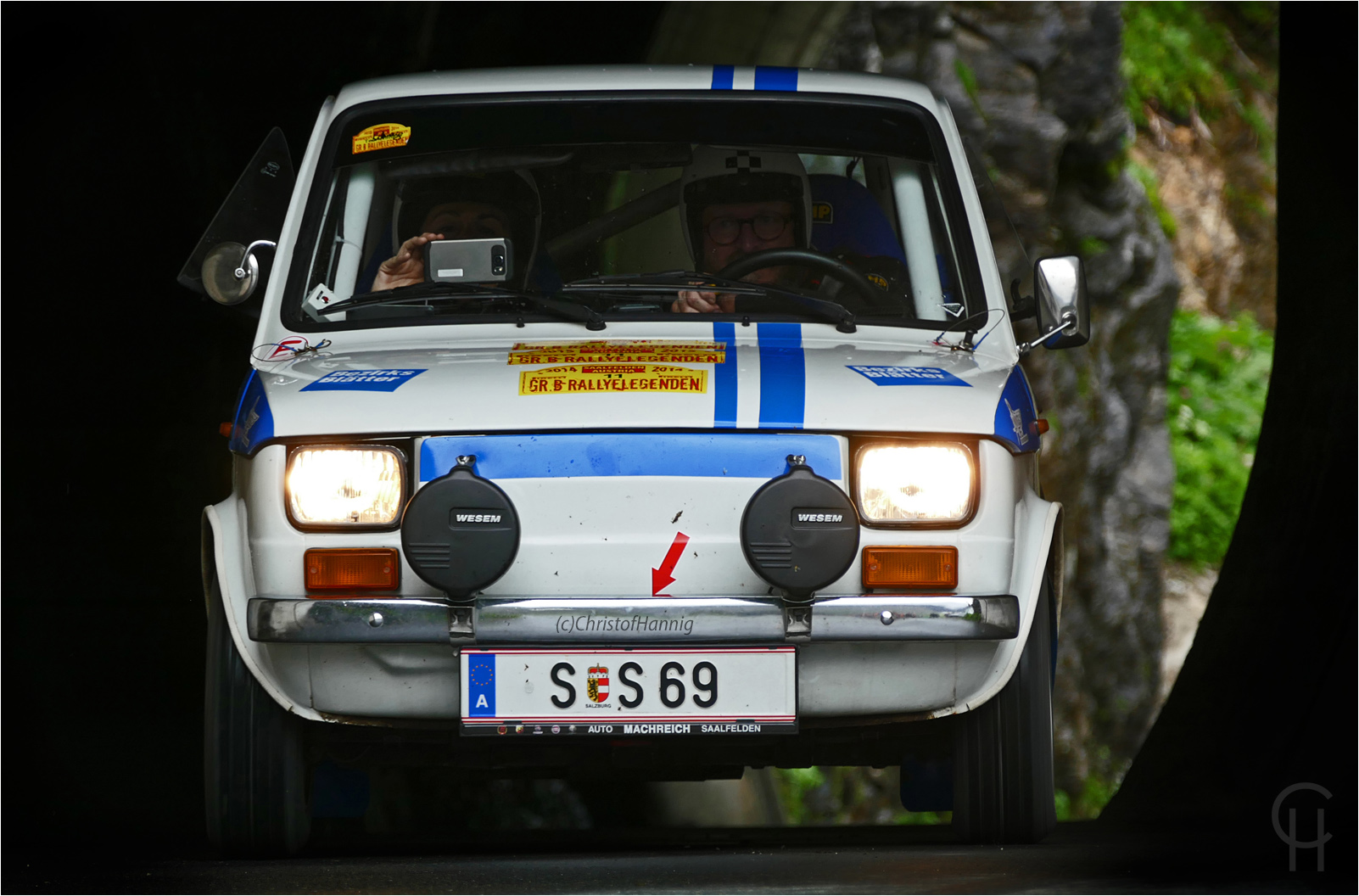 Michael Rohrmoser im Fiat 126 Rally Foto & Bild | sport, motorsport ...