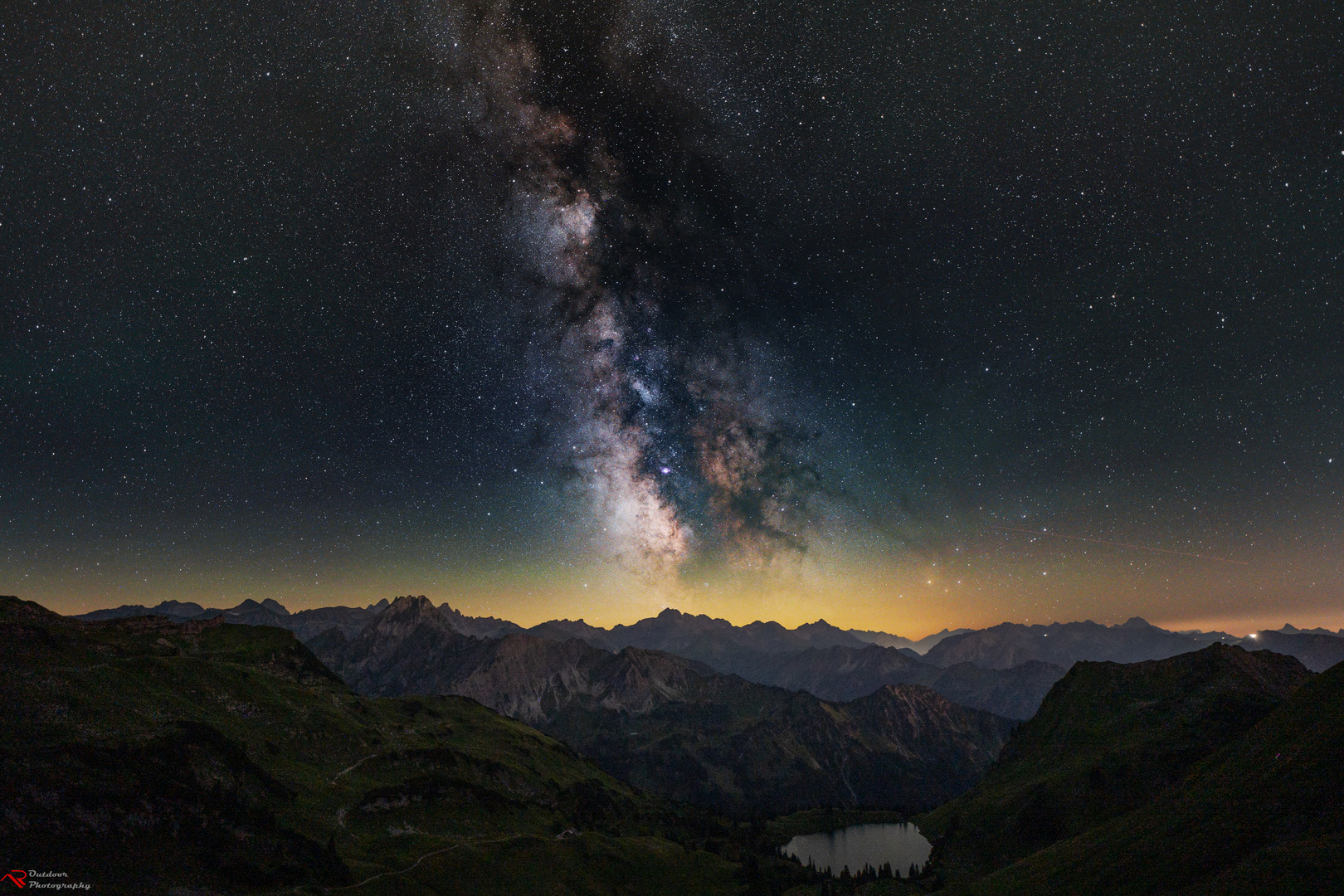 Milchstraße über dem Seealpsee. Foto & Bild | astrofotografie, himmel & universum, die ...