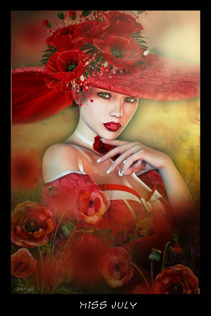 Miss July Foto & Bild | fotomontage, composing , digiart Bilder auf ...