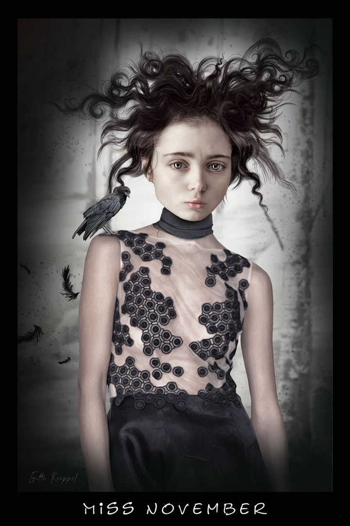 -Miss November- Foto & Bild | fotomontage, composing , digiart Bilder ...