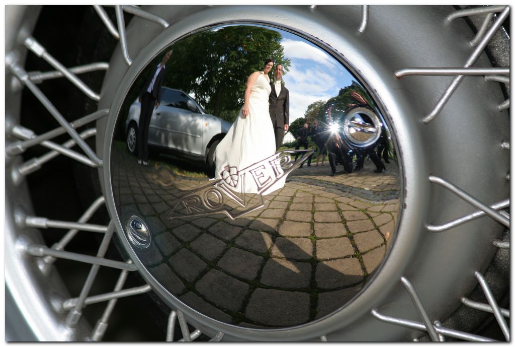 Mit dem Oldtimer zum Standesamt Foto & Bild | hochzeit, menschen Bilder auf fotocommunity