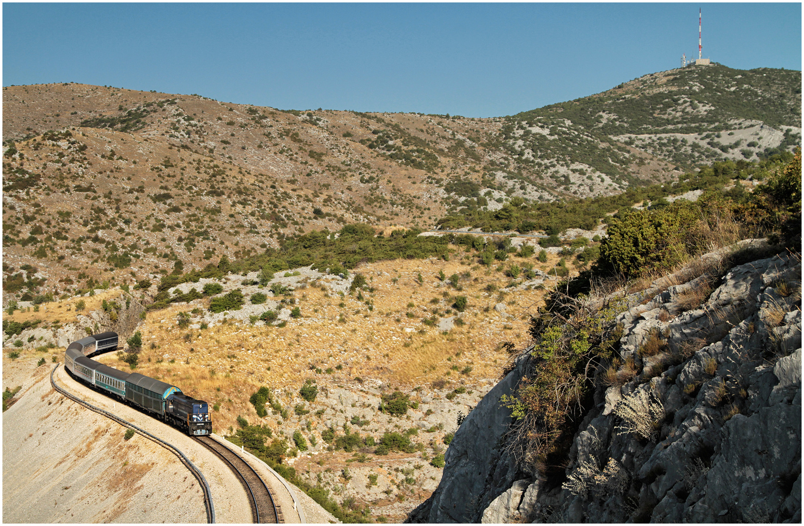 Mit dem Schnellzug durch die Berge XII Foto & Bild | europe, balkans, croatia Bilder auf ...