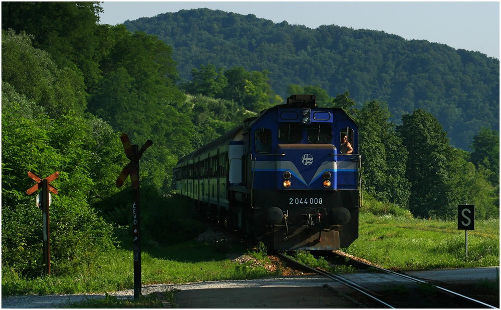 Mit dem Schnellzug durch die Hecke CCL Foto & Bild | europe, balkans, croatia Bilder auf ...