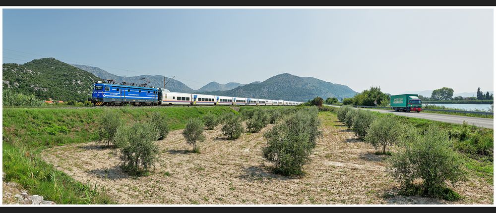 Mit dem Schnellzug zur Lagune LIX Foto & Bild | train, industrie, eisenbahn Bilder auf fotocommunity