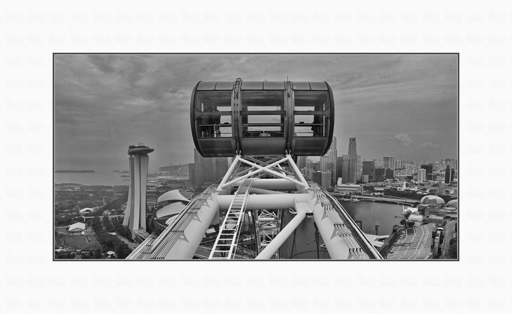 mit der Gondel über Singapur © Foto & Bild | architektur, asia ...