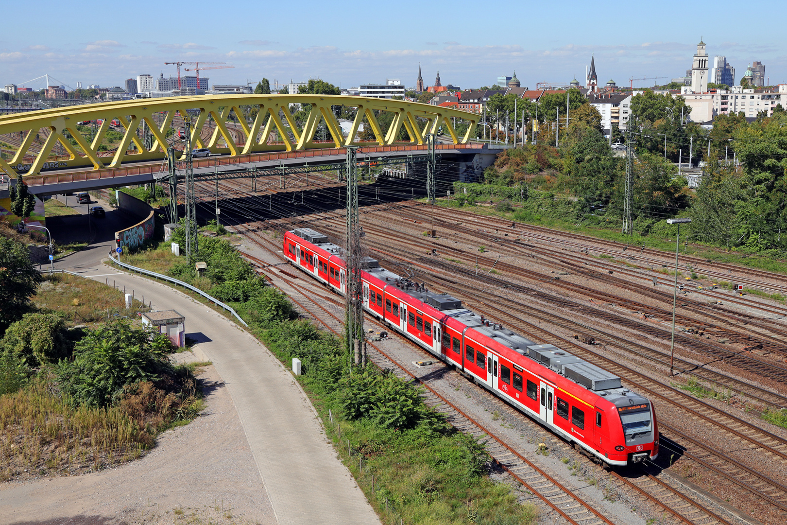 Mit der Rhein-Neckar-S-Bahn nach Norddeich Mole? Foto & Bild | mannheim ...