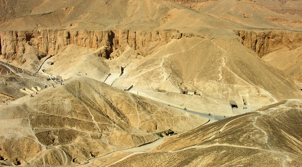 Mit diesem Blick auf das Tal der Könige … | fotocommunity Portfolio von ...