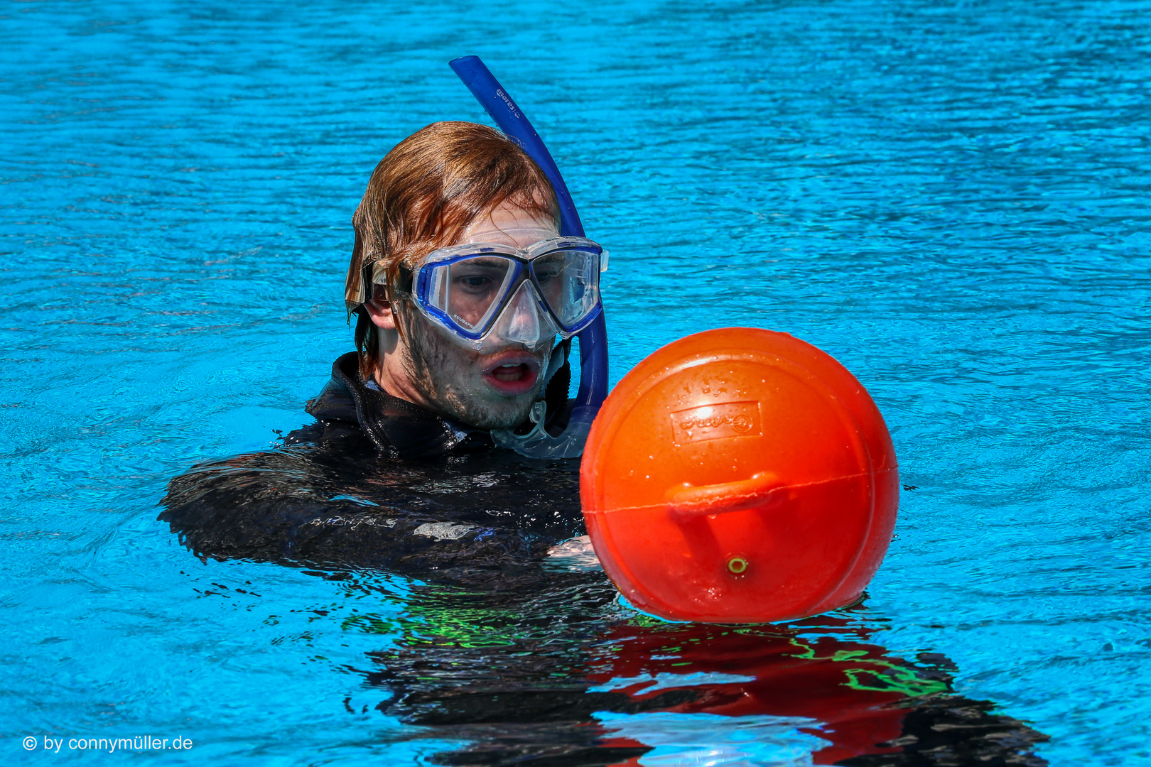 Mit Maske Foto & Bild | spanien, boje, taucher Bilder auf fotocommunity