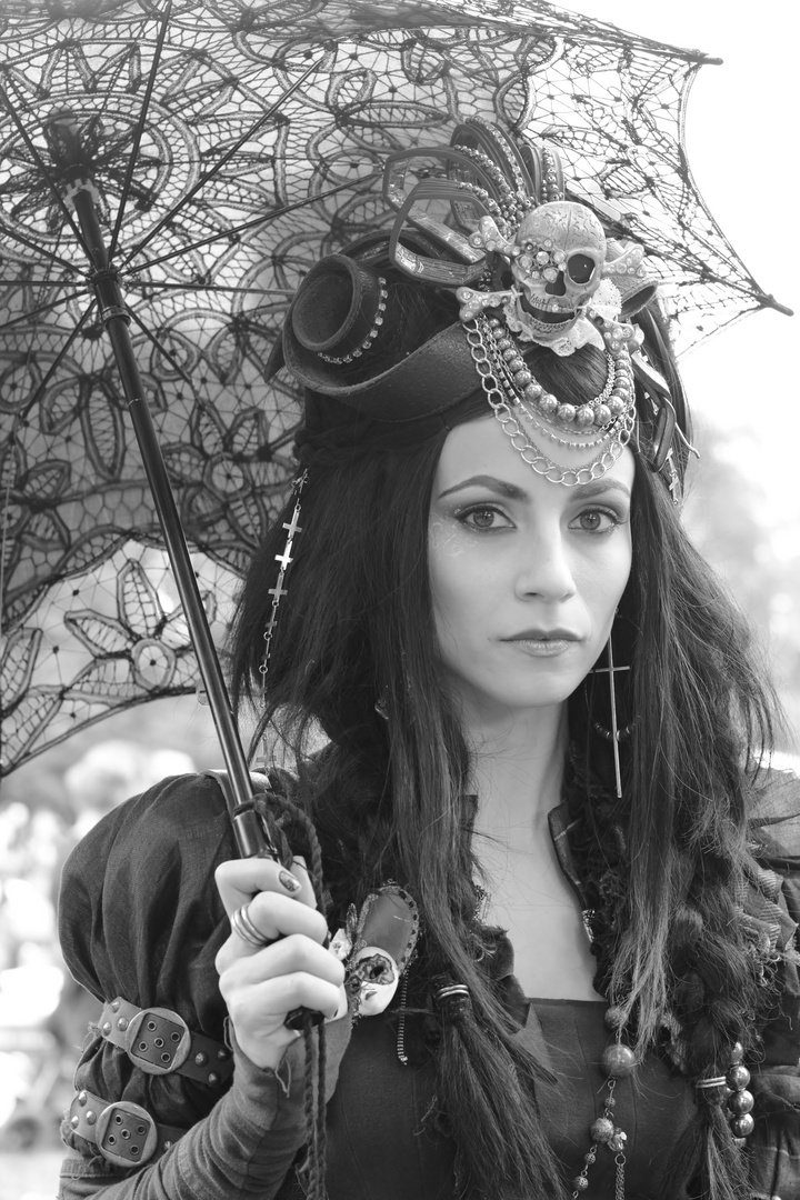 mit Schirm Foto & Bild | mystik,gothic, gothic-portraits, szene Bilder ...