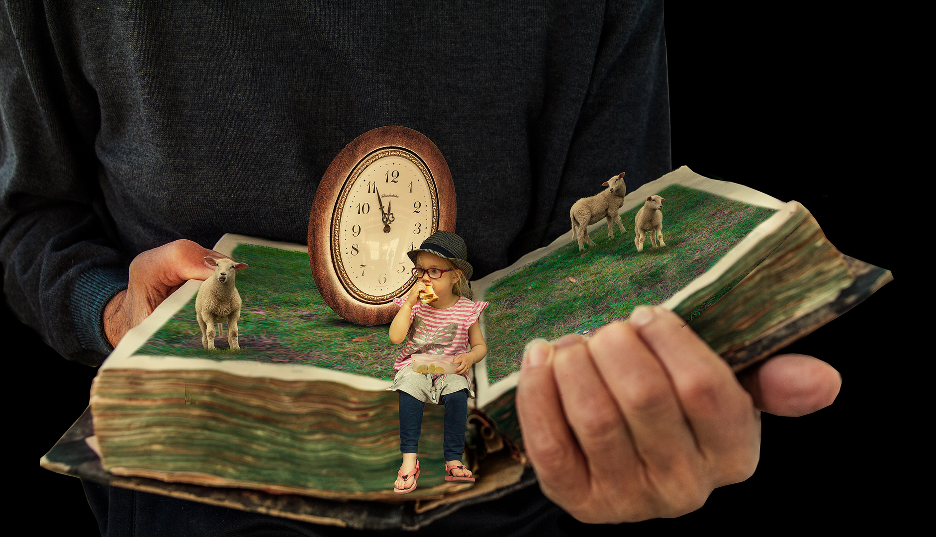 Mittagspause Foto & Bild | fotomontage, fantasy mystery, surreal Bilder auf fotocommunity