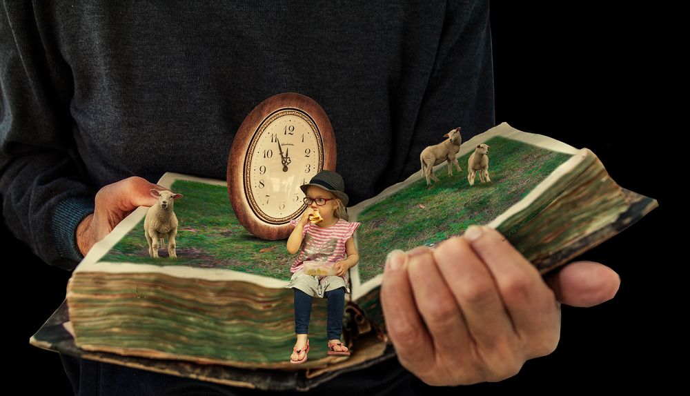 Mittagspause Foto & Bild | fotomontage, fantasy mystery, surreal Bilder auf fotocommunity