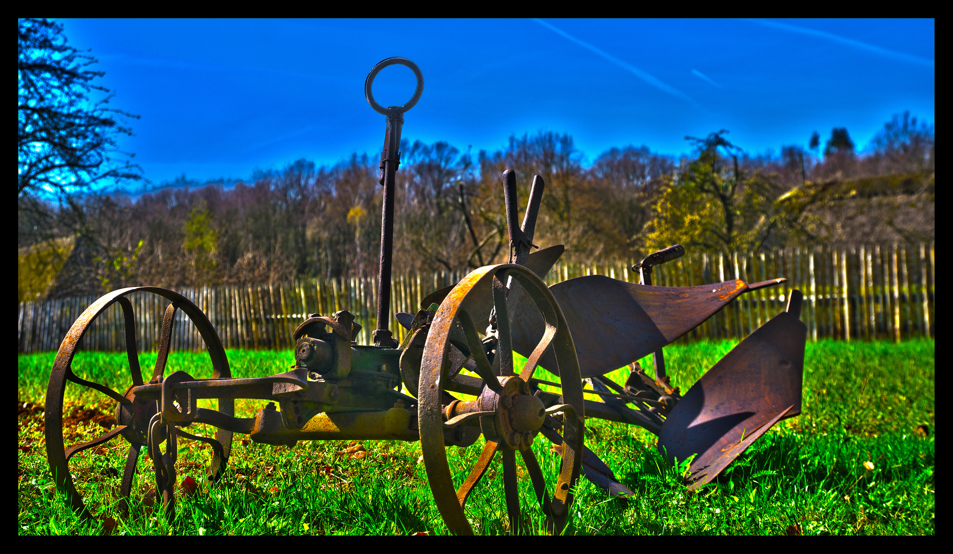 mittelalterlicher Pflug Foto & Bild | industrie und technik ...
