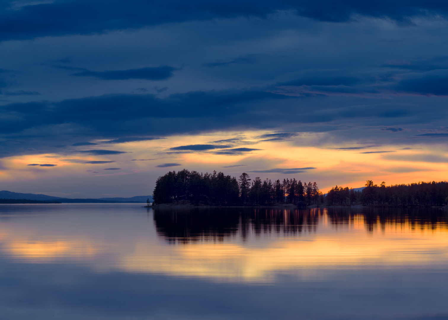 Mitternacht am Femundsee Foto & Bild | europe, scandinavia, norway ...