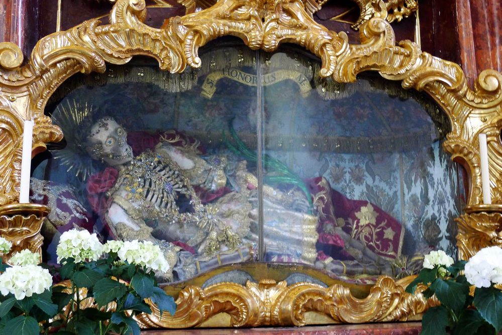 Mittwochsleiche 47: Katakombenheiliger St. Honorius Foto & Bild | tot ...