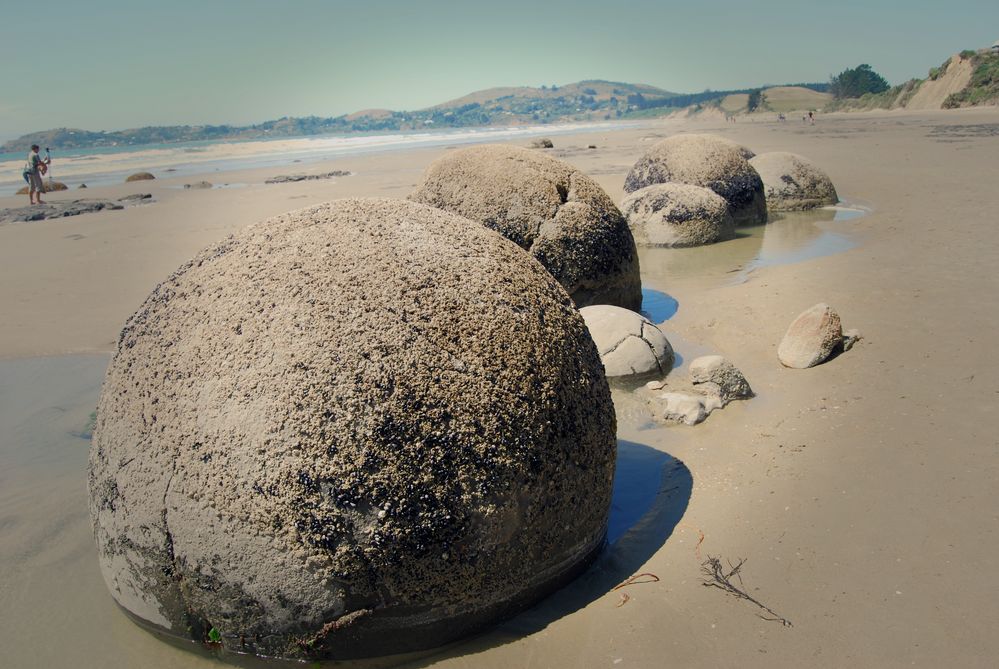 Moeraki Boulder Foto & Bild | australia & oceania, new zealand, otago ...