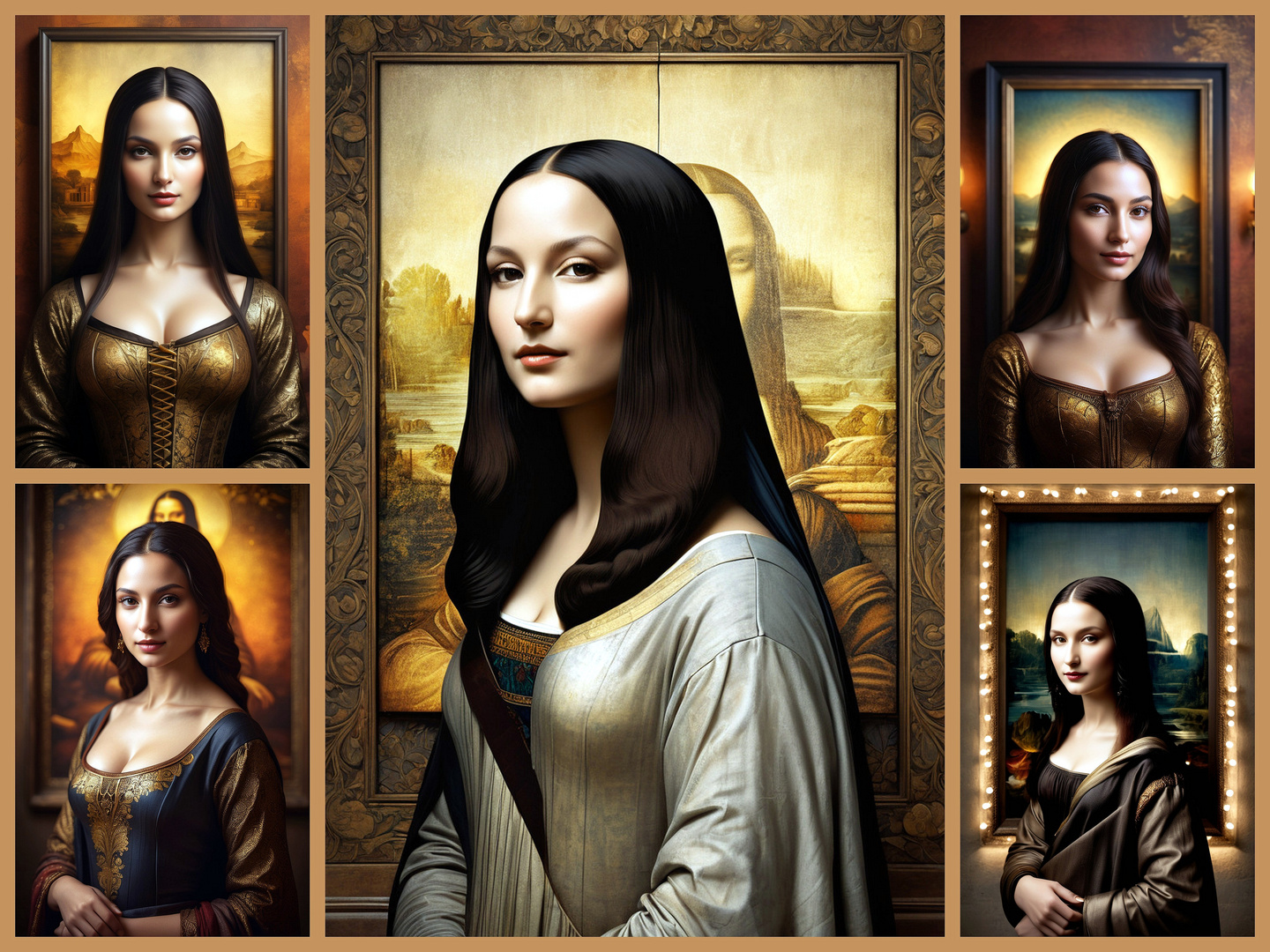 Mona Lisa Foto & Bild | ki - menschen, ki - fantastisches, ki - fantasy Bilder auf fotocommunity