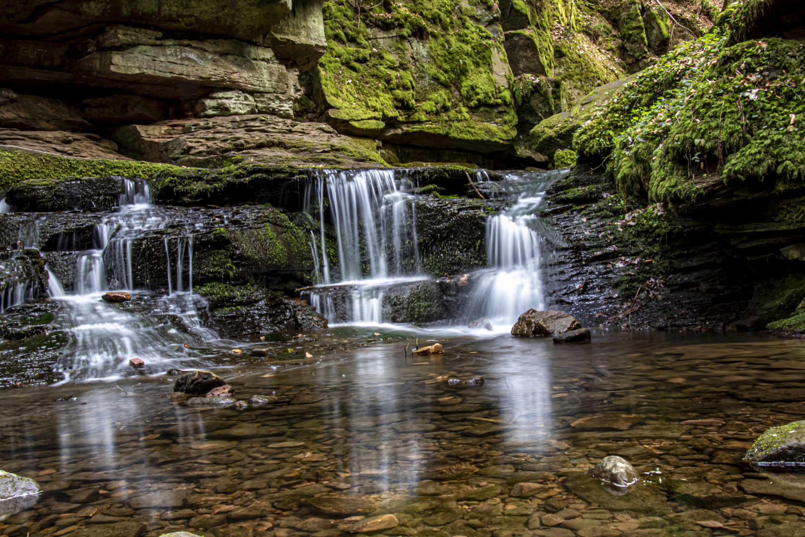 Monbachtal Foto & Bild | landschaft, jahreszeiten, wasserfälle Bilder ...