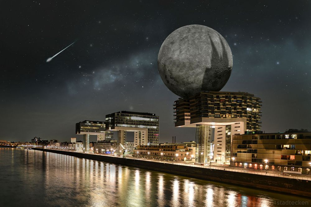 mond Foto & Bild | fotomontage, surreal, köln Bilder auf fotocommunity