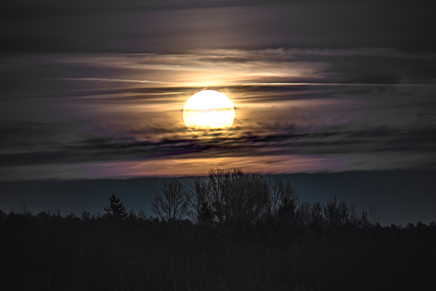 Mond Nr. 2 Foto & Bild | wolken, himmel, abend Bilder auf fotocommunity