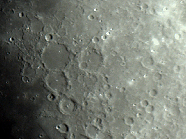 Mondkrater Foto & Bild | mondaufnahmen, himmel & universum, natur ...