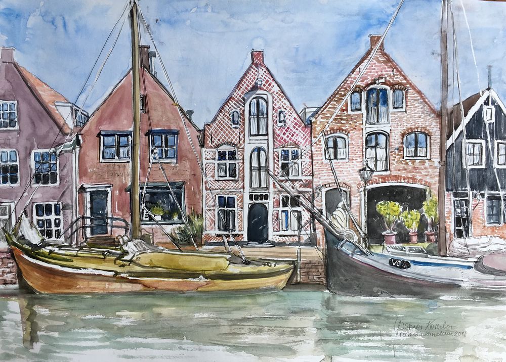 Monnickendam NDL Foto & Bild | wasser, niederlande, holland Bilder auf ...