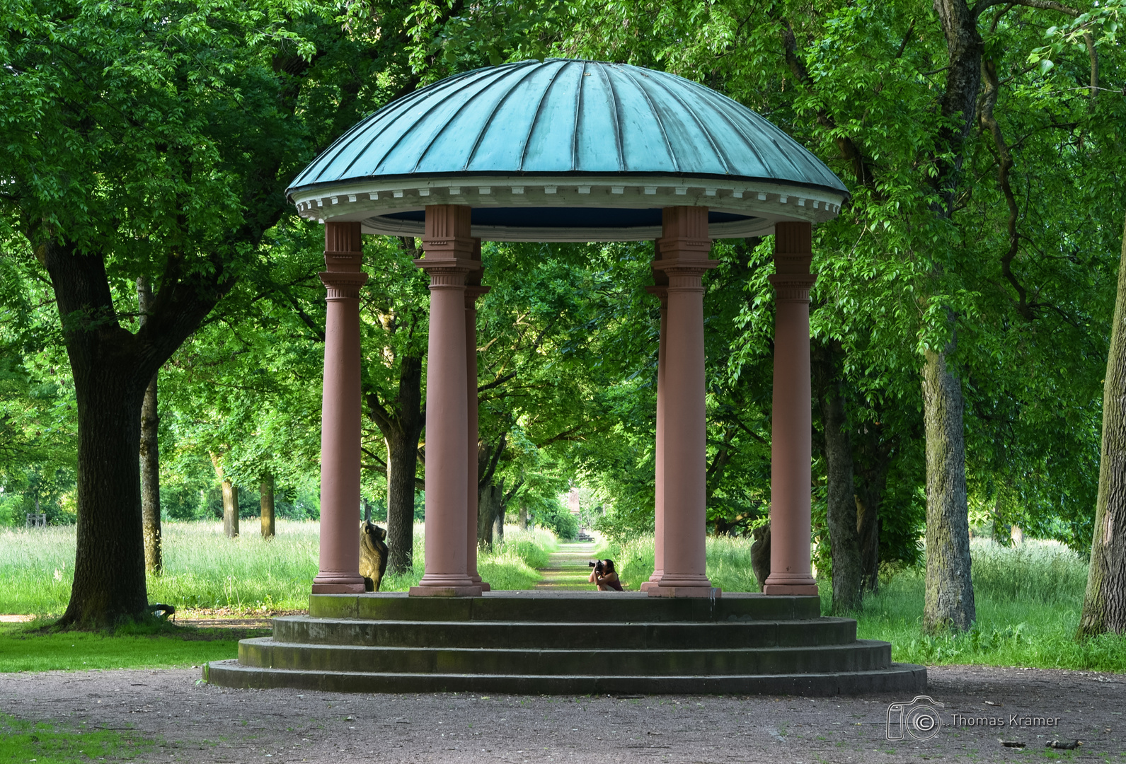 Monopteros - Aschaffenburg D75_4976-2 Foto & Bild | architektur ...