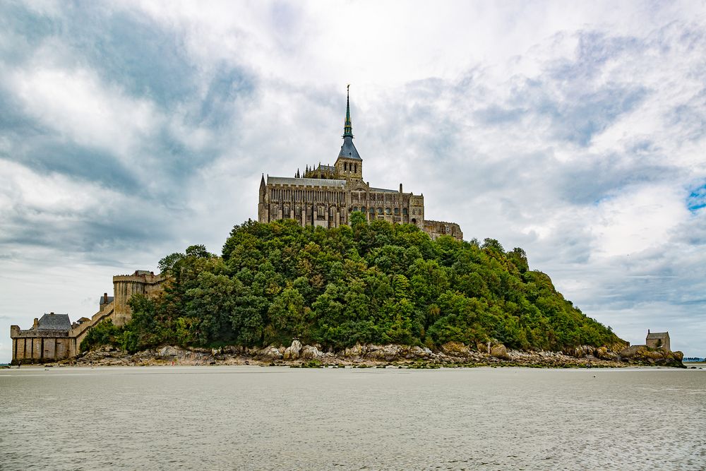 Mont-Saint-Michel - l'autre côté - die andere Seite Foto & Bild | architektur, europe, france ...