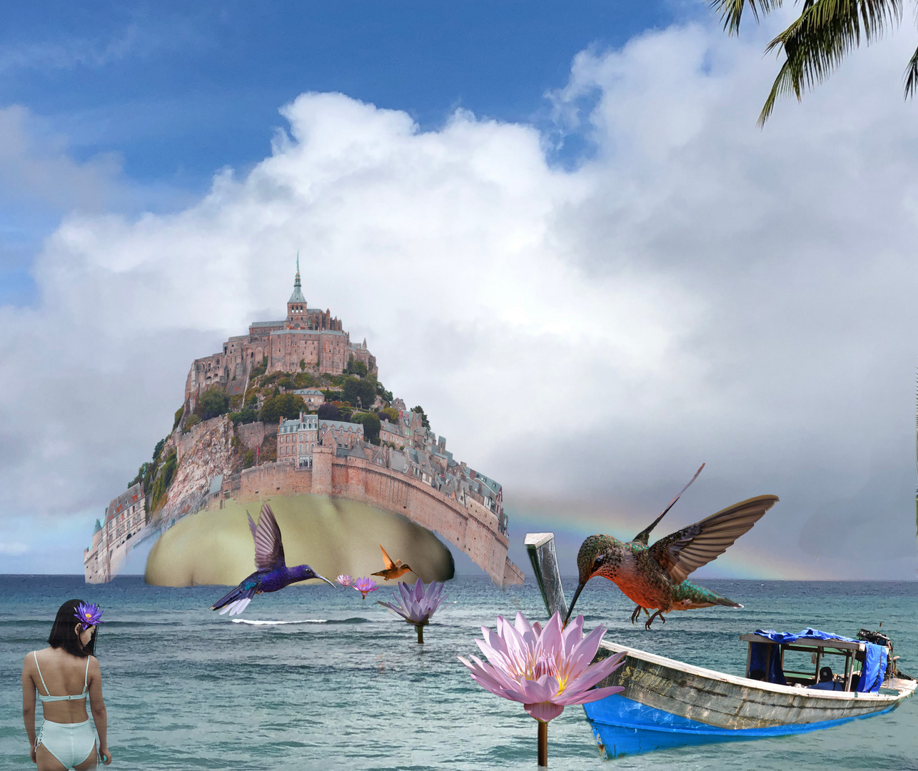 mont st. michel im urlaub Foto & Bild | fotomontage, composing , digiart Bilder auf fotocommunity