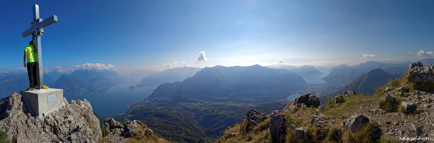Monte Grona Gipfelblick Foto & Bild | italy, world, panorama Bilder auf ...
