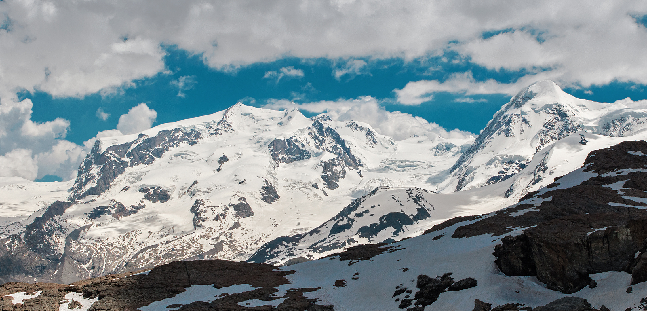 Monte Rosa Massiv 001 ???? Foto & Bild | europe, schweiz ...