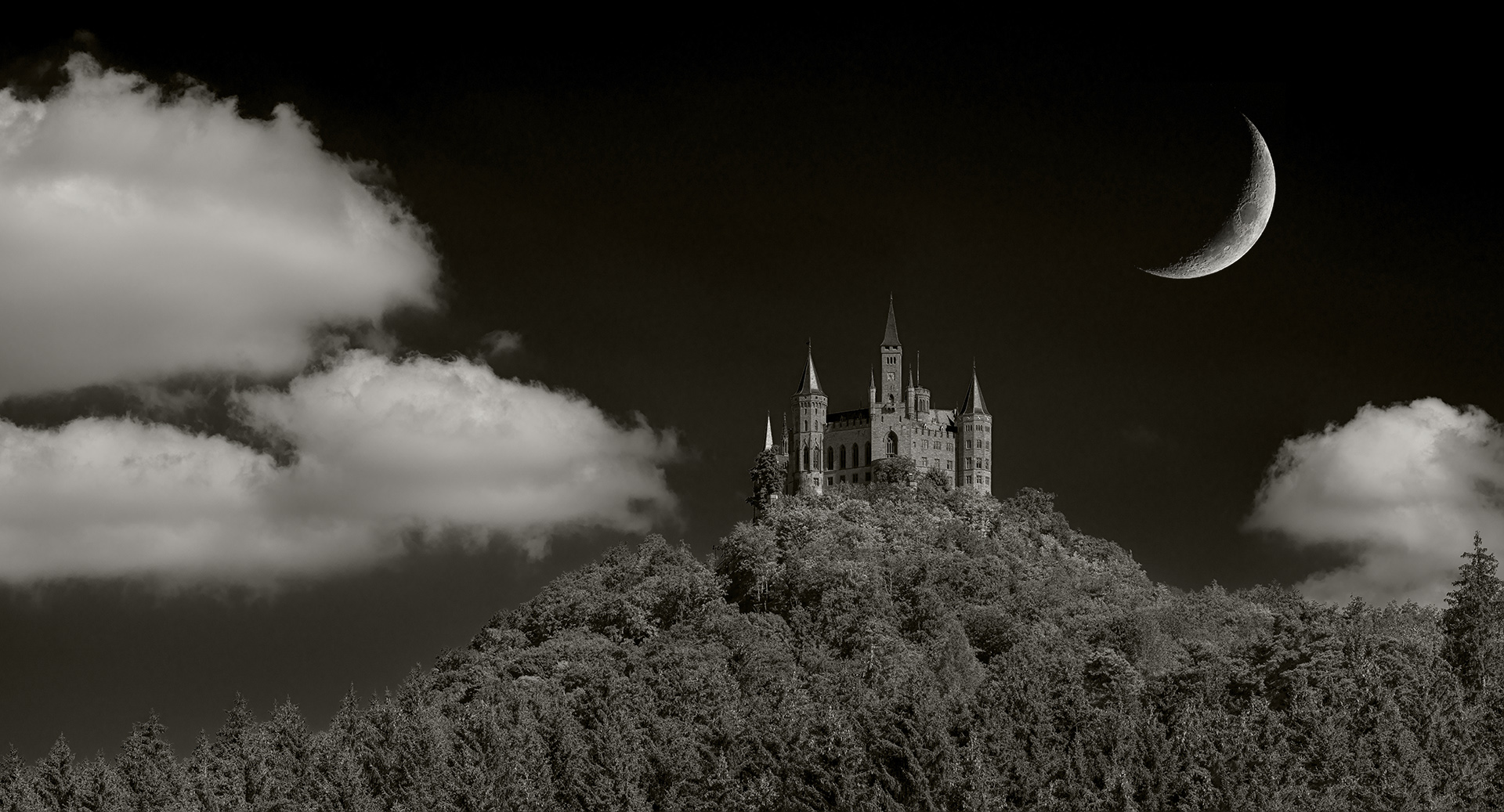 Moonlight Shadow Foto & Bild | spezial, wolken, composing Bilder auf ...