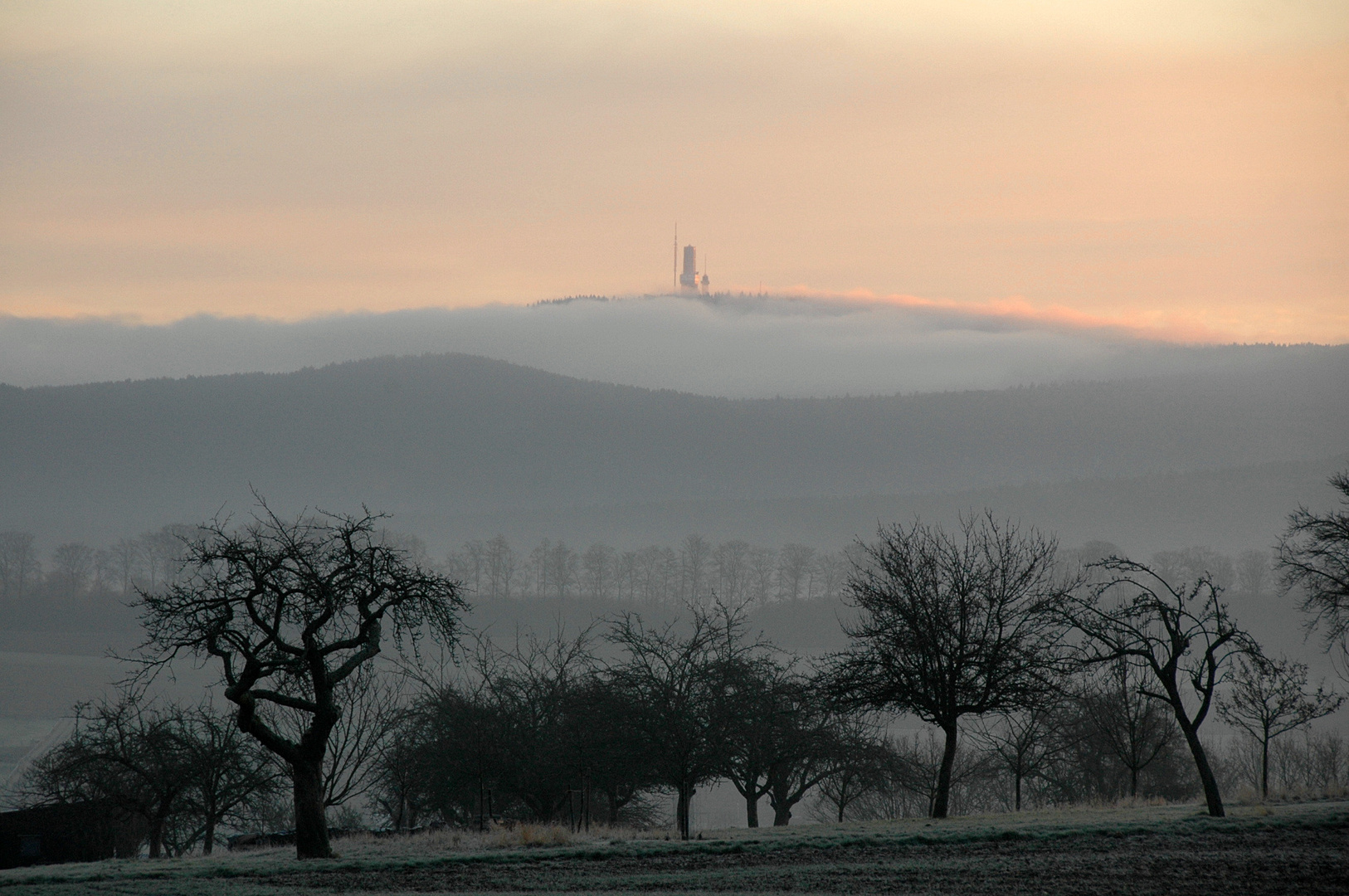 Morgenfrost im Taunus Foto & Bild | deutschland, europe, hessen Bilder ...
