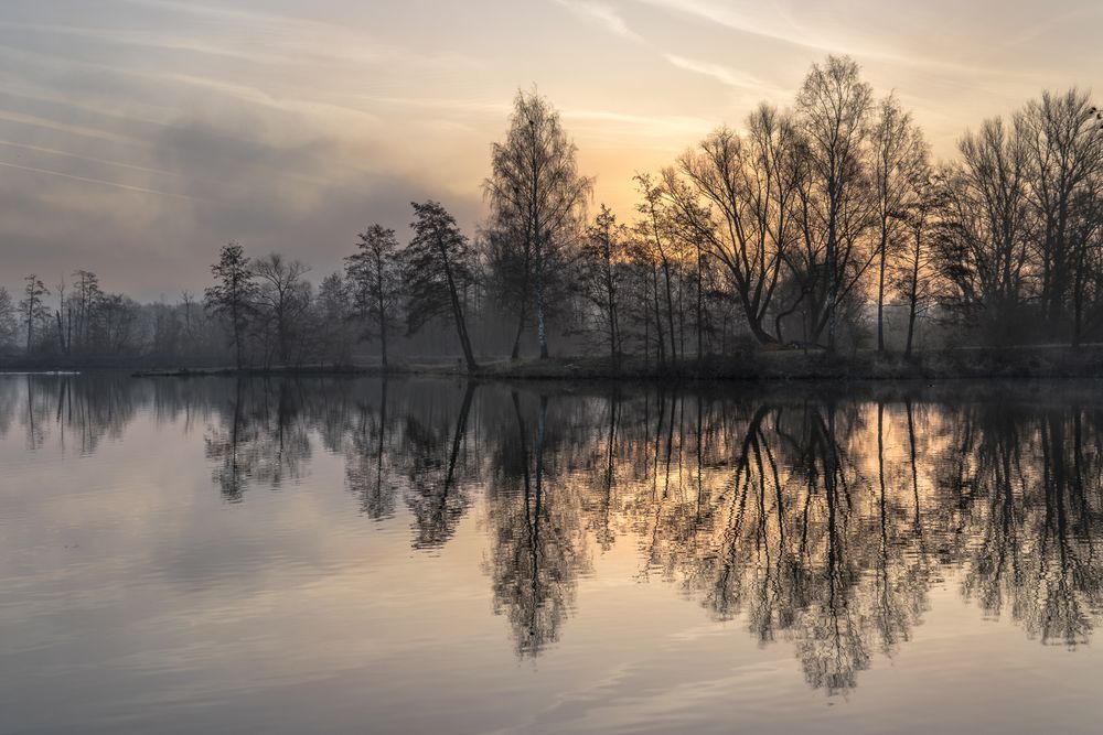 Morgens am See Foto & Bild | landschaft, sonnenaufgänge, bach, fluss ...