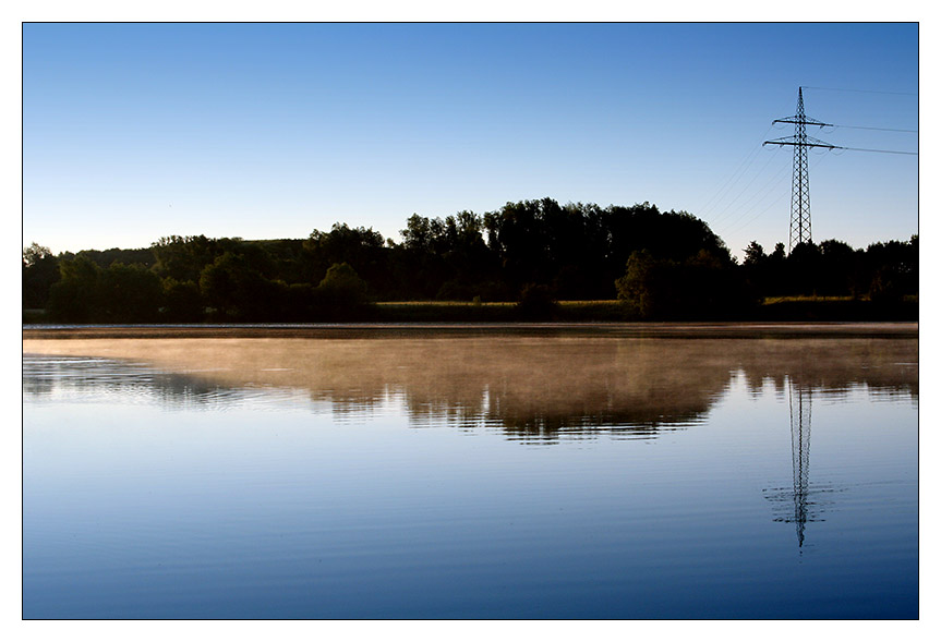 morgens, halb 6 am radbodsee Foto & Bild | landschaft, bach, fluss ...