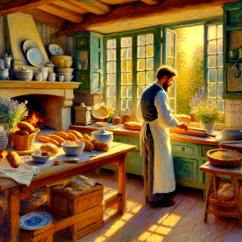 Morgens in der Backstube Foto & Bild | spezial, digiart, ki Bilder auf fotocommunity