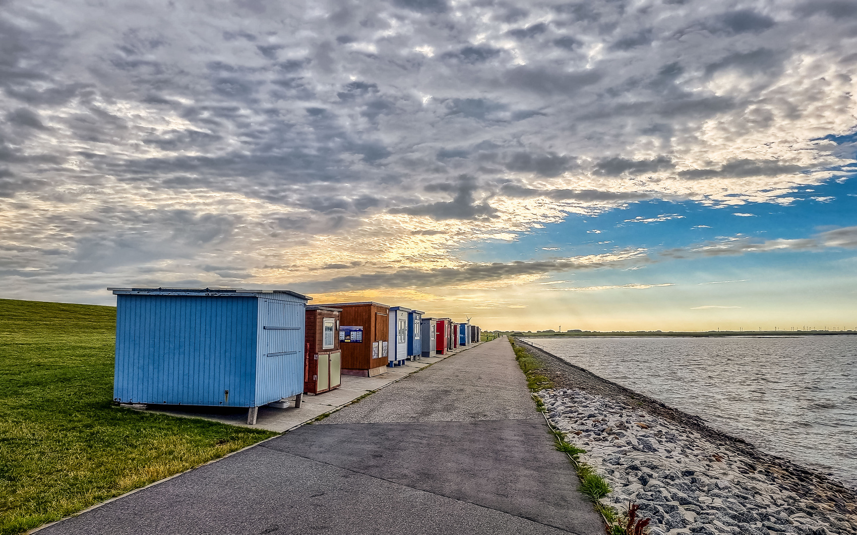 Morgenstimmung am Deich Foto & Bild | world, sommer, natur Bilder auf ...