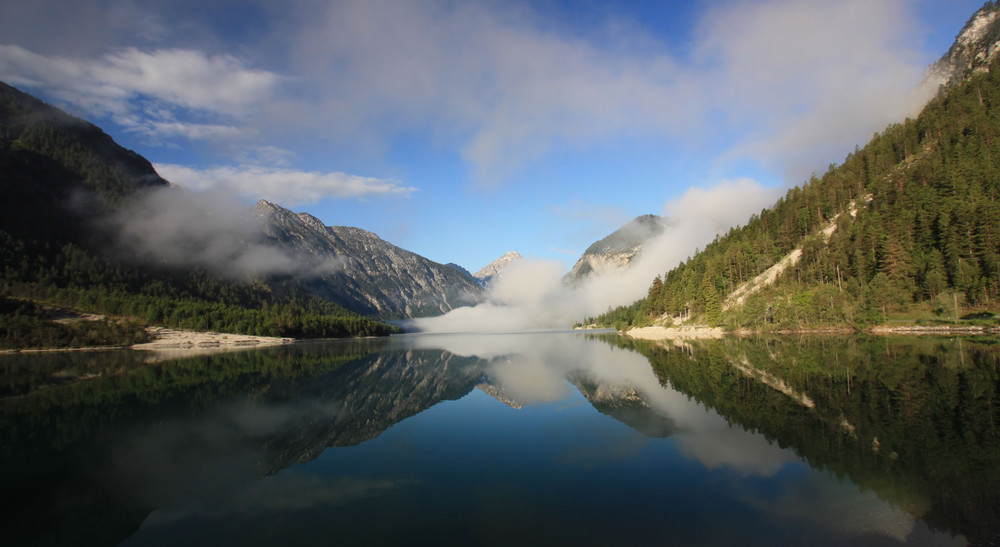 Morgenstimmung am Plansee - Reutte in Tirol Foto & Bild | landschaft ...