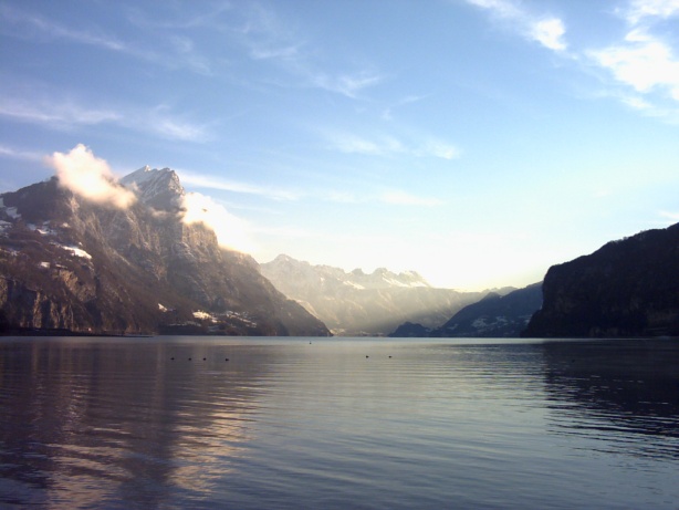 Morgenstimmung am Walensee Foto & Bild | europe, schweiz ...